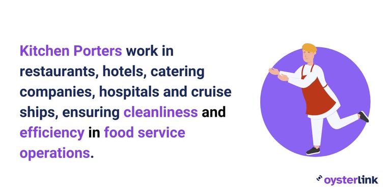 Guide to a Kitchen Porter Career (2025) | OysterLink