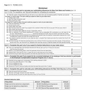 Guide to NY State Form IT-2104 (2026)