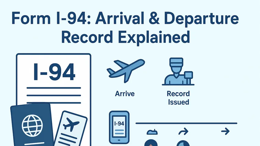 Form I-94: Arrival and Departure Record Explained