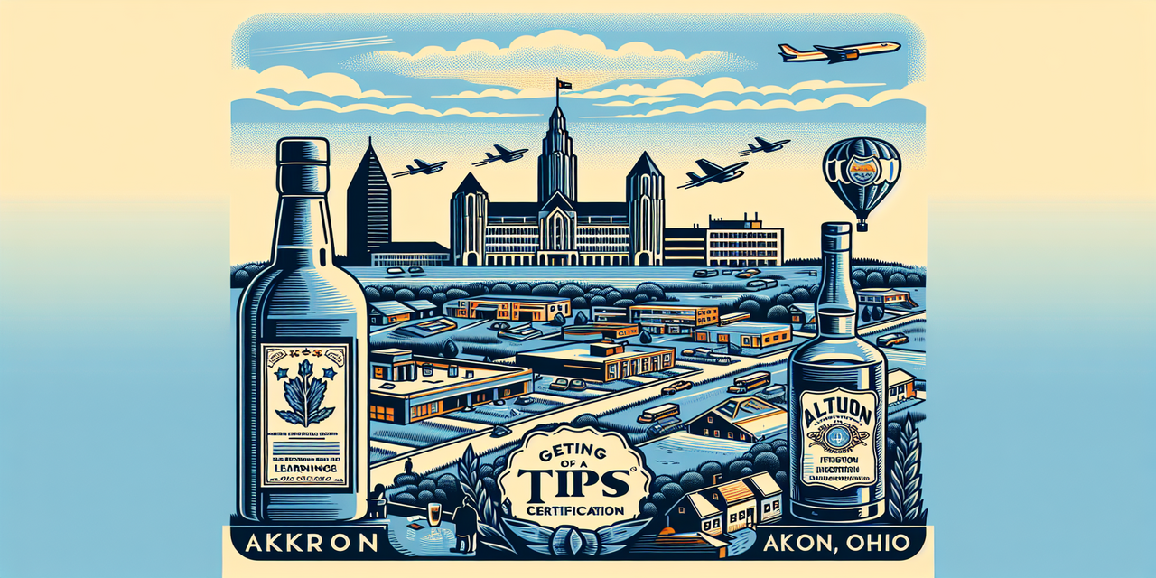 How To Acquire a TIPS Certification in Akron, Ohio: A Step-by-Step Guide