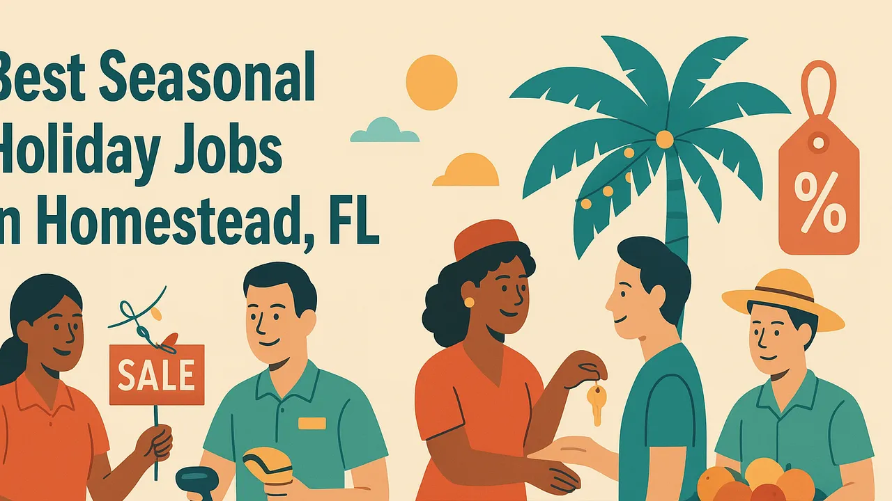 Best Seasonal Holiday Jobs in Homestead, FL