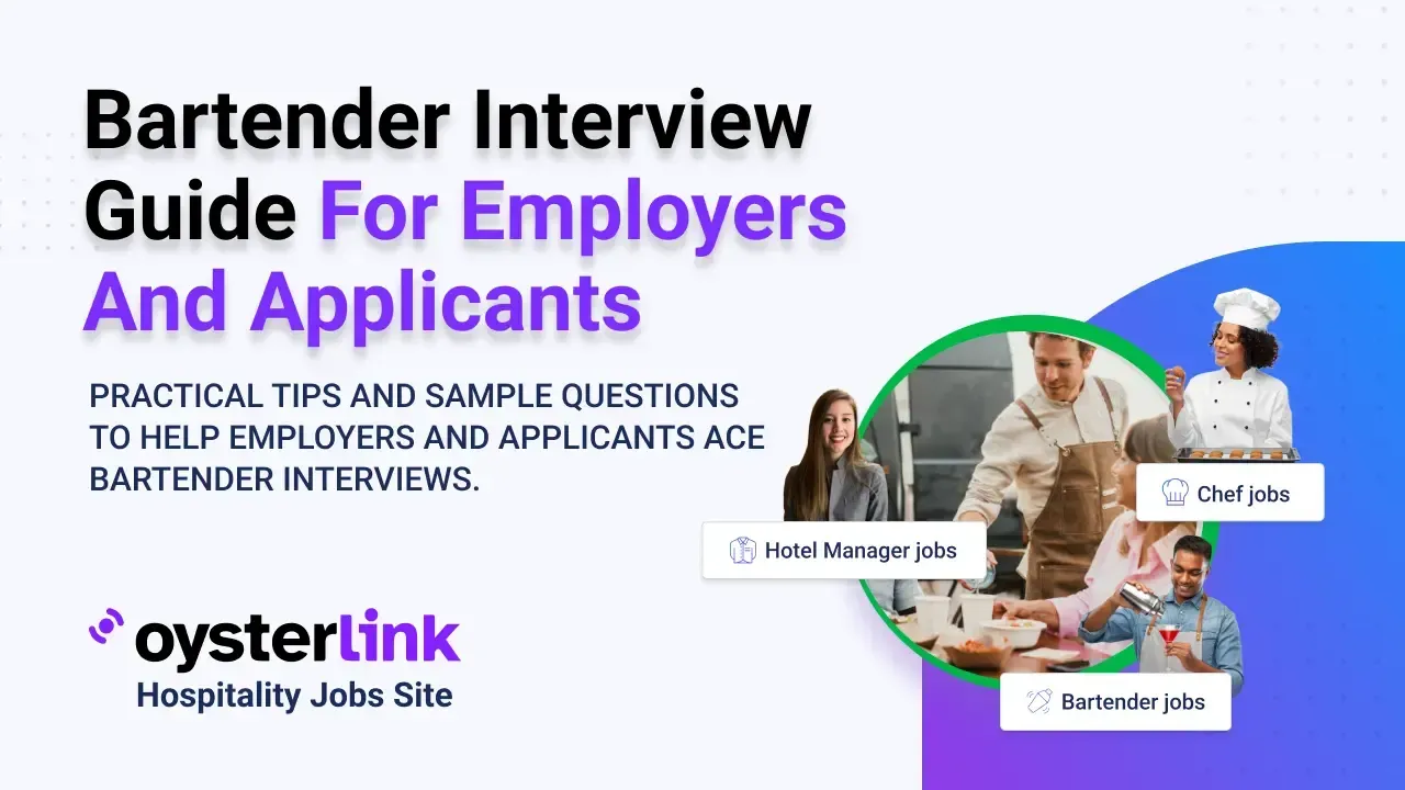 How To Interview for a Bartender Role