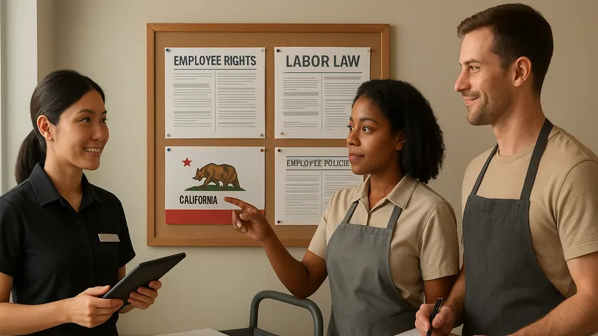 California Labor Law Posters: How To Meet State and Federal Compliance ...