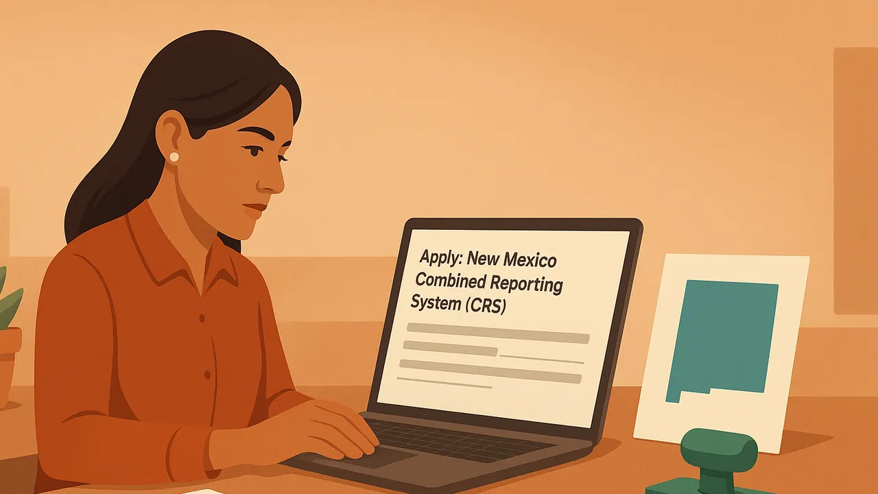 New Mexico Combined Reporting System CRS How to Apply and Tax ID Guide