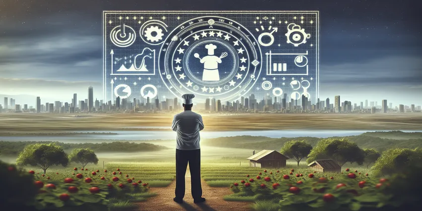 Performance Review Template for Chef with KPIs and Goal Setting