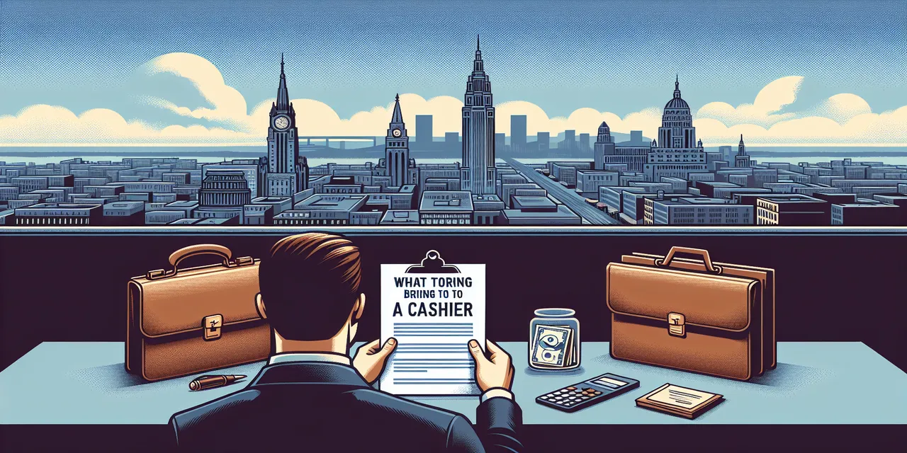 Checklist: What to Bring to a Cashier Interview (Documents, Portfolio ...