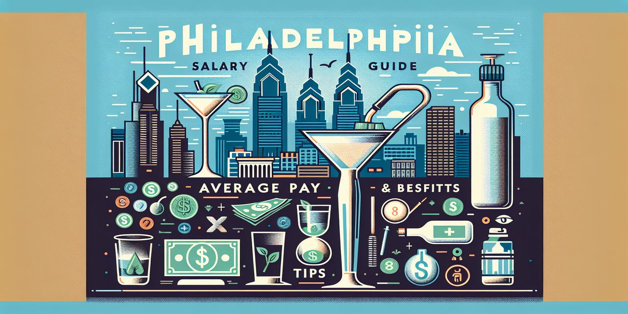 Philadelphia Salary Guide for Bartender: Average Pay, Tips and Benefits