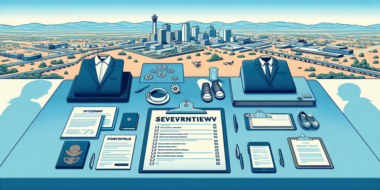 Checklist: What to Bring to a Server Interview (Documents, Portfolio ...