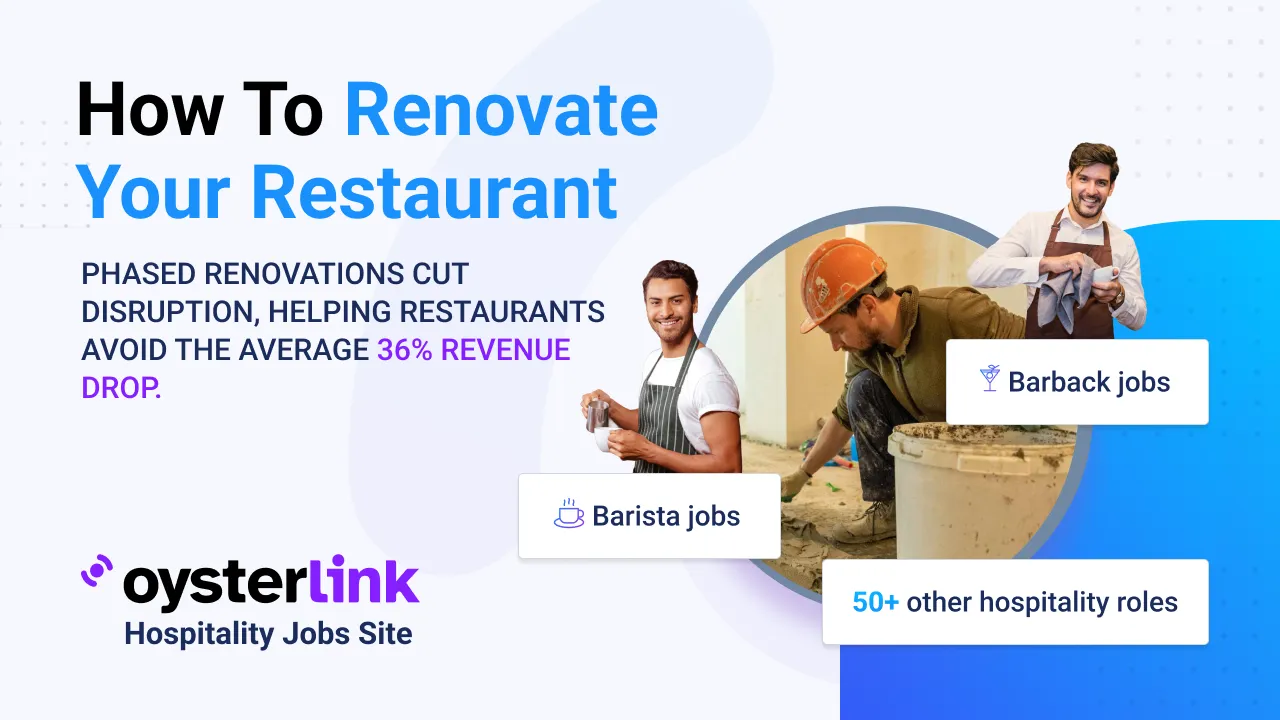 How To Renovate Your Restaurant in Phases Without Losing Revenue
