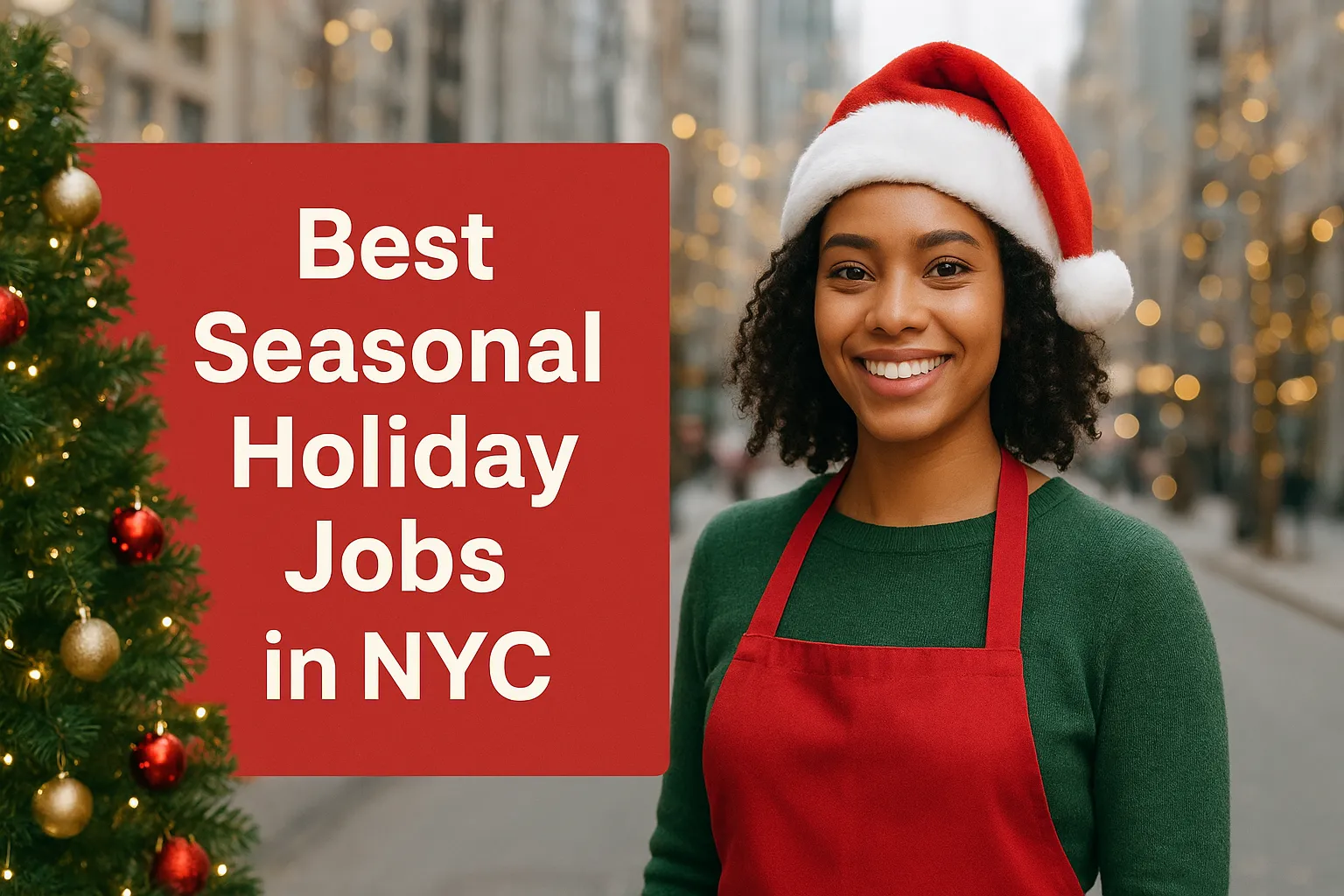 Best Seasonal Holiday Jobs in NYC, NY