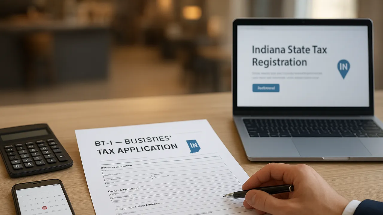 Indiana Business Tax Application (BT-1): How to Register for State Taxes