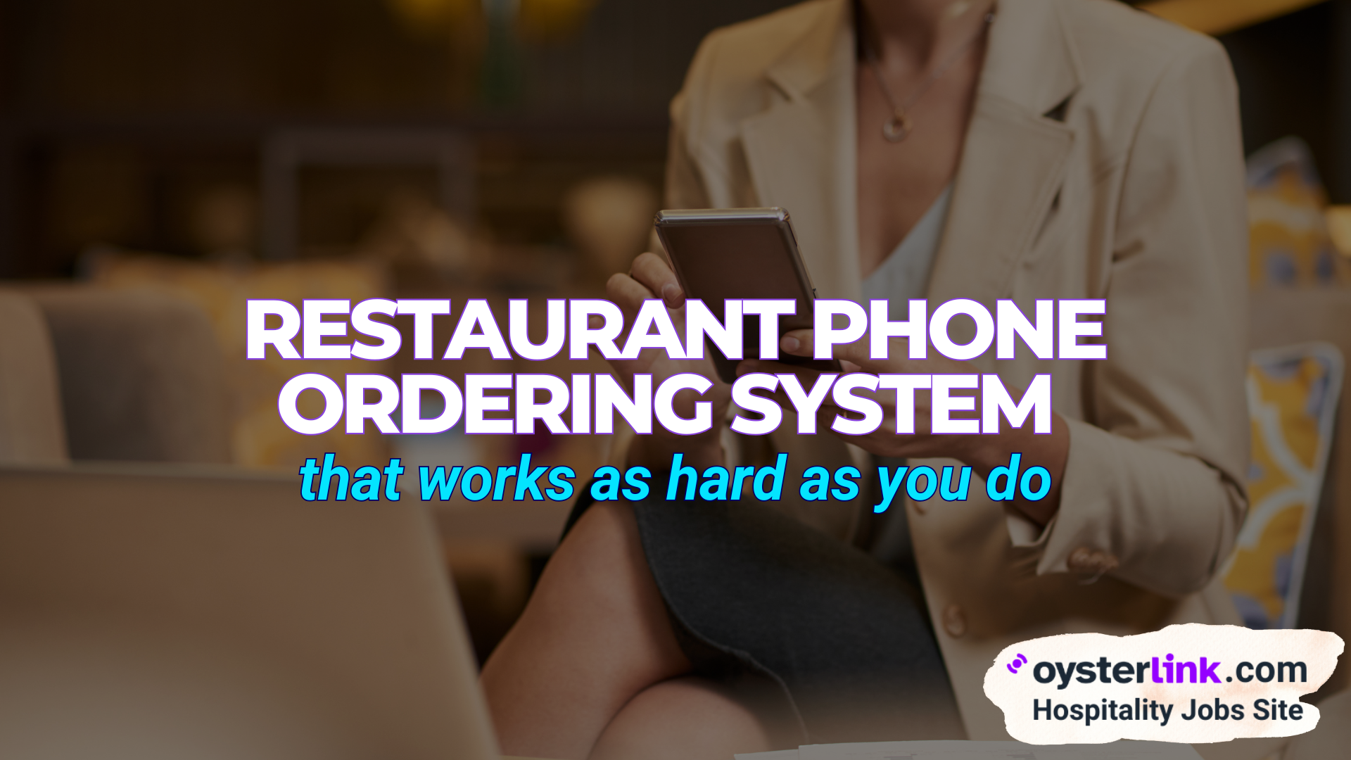 Restaurant Phone Ordering System That Works as Hard as You Do