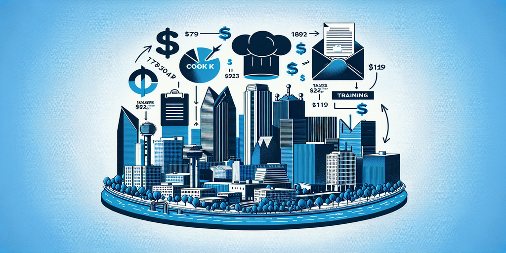 Dallas Cost of Hiring Cook: Wages, Taxes, Training and Turnover