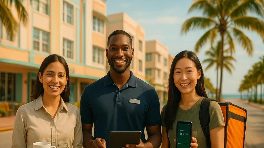 Easy Jobs That Pay Well in Miami, FL