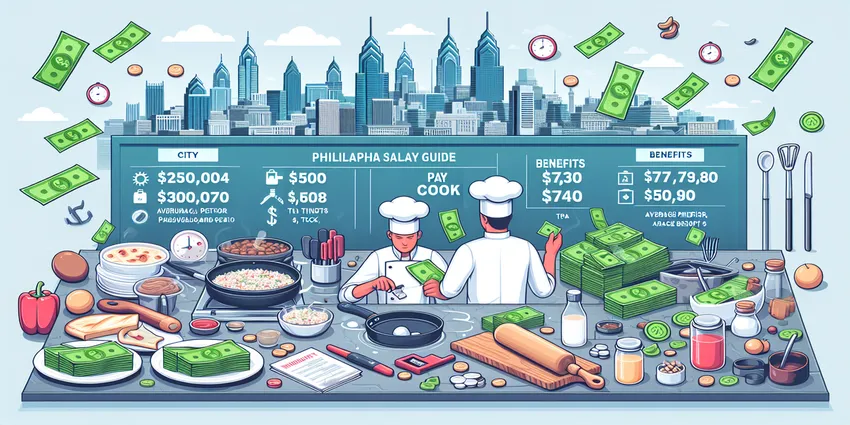 Philadelphia Salary Guide for Cook: Average Pay, Tips and Benefits