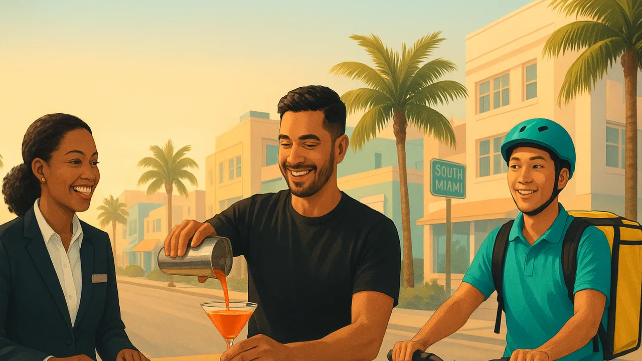 Easy Jobs That Pay Well in South Miami, FL