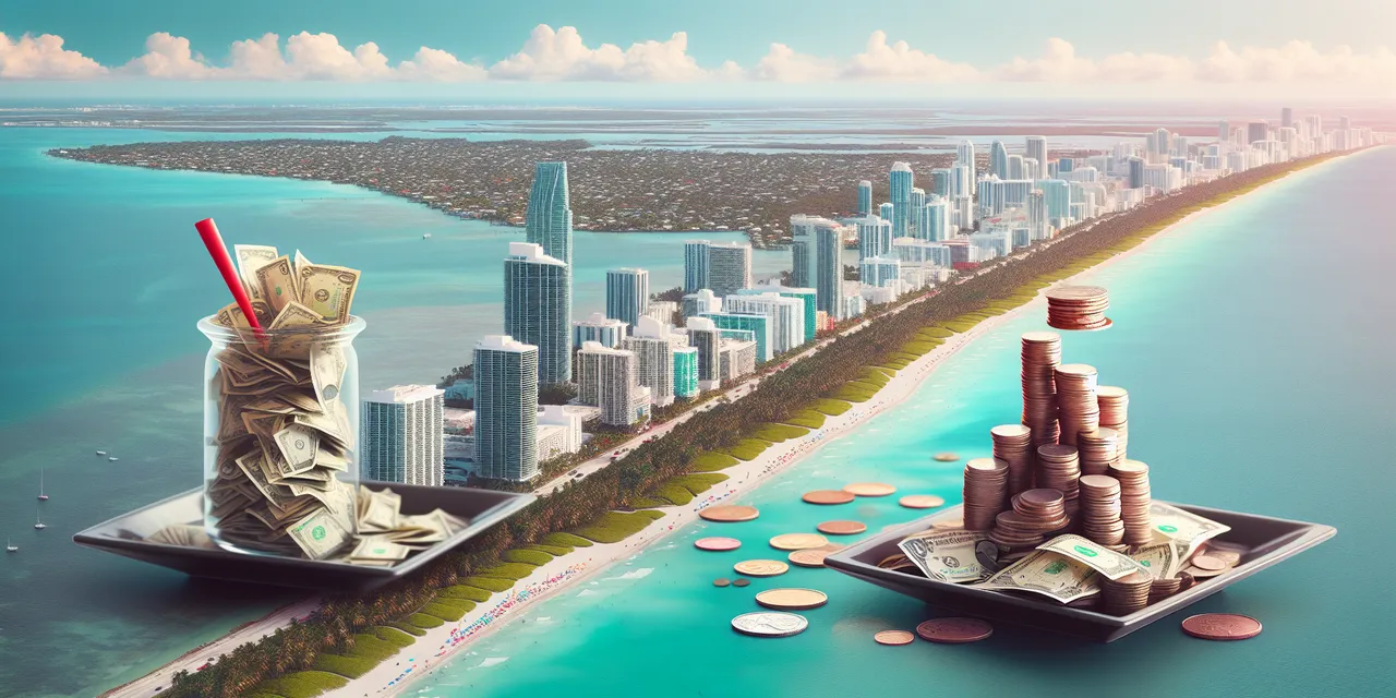 Average Cook Tip Income in Miami vs Hourly Wage