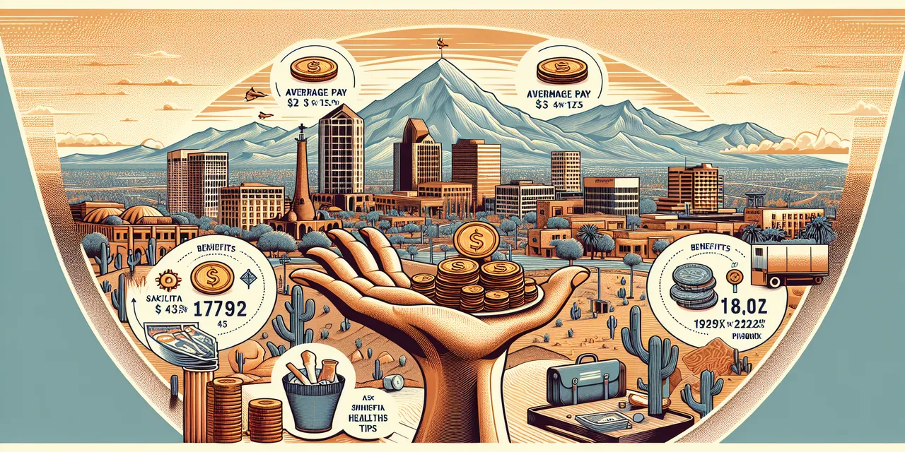 Phoenix Salary Guide for Waitress: Average Pay, Tips and Benefits
