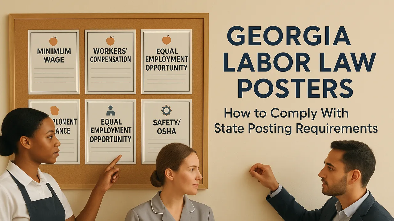 Georgia Labor Law Posters: How To Comply With State Posting Requirements